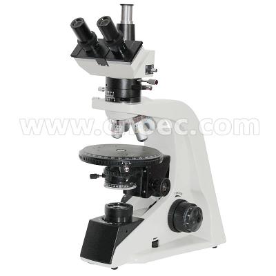 China Trinocular Head Polarizing Light Microscope With Transmit Light CE A15.1303 for sale