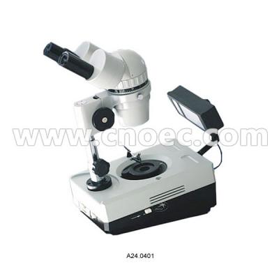 China 10x - 80x Binocular Jewelry Microscope Zoom Ratio 1 / 4  A24.0401 for sale