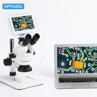 China Stereo Usb Portable IPS Screen Hand Held Digital Microscope Dual Lens for sale