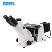 China OPTO-EDU A13.2606 Invered Metallurgical Microscope, Reflect Light, BF for sale