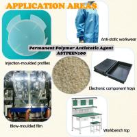 China Permanent Polymer Antistatic Agent ASTPEEN100 Plastic Pellets For Industrial Use Injection Moulding And Blow Moulding Permanent Highly Effective for sale