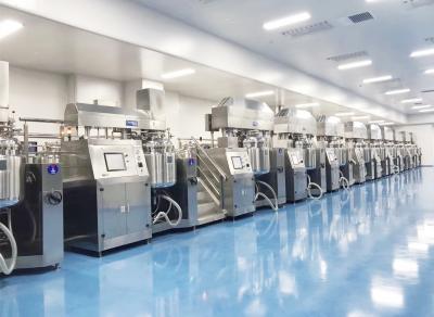 China Cosmetic Vacuum Homogenizer Mixer High Shear Emulsifier For Dark Spot Removing Cream for sale
