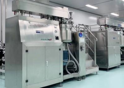 China Stainless Steel Cosmetic Emulsifier Mixer High Shear 5000L Vacuum Homogenizer Mixer for sale