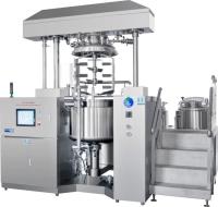 China 10000L Cosmetic Emulsifier Mixer With Circulation Homogenizer 3phases 200V for sale