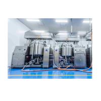 China 700L Vacuum Homogenizer Toothpaste Making Machine For Aloe Toothpaste for sale