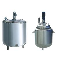 China 2000L Shampoo Cosmetic Mixing Tank Single Layer for sale