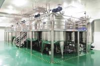 China 2000L Shampoo Cosmetic Mixing Tank Single Layer for sale