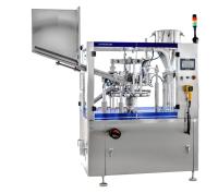 China Skin Care Products Tube Filling Sealing Machine Plastic Tube Packing Machine for sale