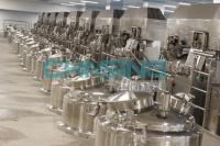 China Liquid And Cream Production Cosmetic Emulsifier Mixer With Homogenizer 380V for sale