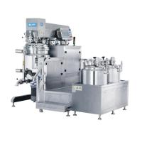 China 5000L Face Cream Vacuum Making Machine Stator Homogenizer Emulsifying Mixer for sale