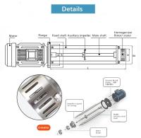 China 300L Industrial Homogenizer Emulsifier Mixer 3000 r.p.m With Lifting for sale