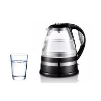 China T-822F Food Grade Glass Electric Water Kettle Boiler Warmer 1.7L Capacity for sale