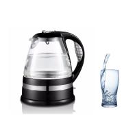 China T-822F Food Grade Glass Electric Water Kettle Boiler Warmer 1.7L Capacity for sale