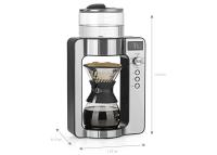 China CDC-503 Electronic Barista with 360° rotating spout build in scale water automatic pour over coffee machi for sale
