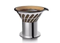China HP6100 Household Glass Manual Pour Over Coffee Makers Ergonomic With Brew System for sale