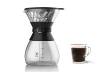 China HP6100 Concise Ceramic / Glass Pour Over Coffee Maker 220V - 240V FDA for sale