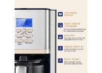 China CM-1705BATE 1.8L Filter Coffee And Tea Maker Machine 220V - 240V For Household for sale