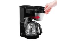China CM-322B ODM 1.2L Tea And Coffee Maker 800W Commercial Filter Coffee Machine for sale