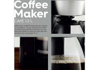 China CM-322B ODM 1.2L Tea And Coffee Maker 800W Commercial Filter Coffee Machine for sale