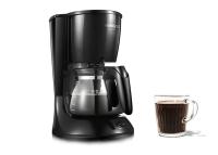 China CM-307 Black Filter Coffee Makers with Drip Stop and Keep Warm Function for sale