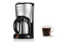 China CM-915BW 1L Stainless Steel Coffee Machine 800W Home Automatic Coffee Maker CCC for sale