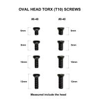 China #6-48 #8-40 Oval Head Torx 12.9G Machine Screws for Precision Machinery and Optics for sale