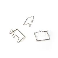 China Custom 3D Wire Forming Parts 0.8mm 304 Stainless Steel CNC Wire Bending for sale