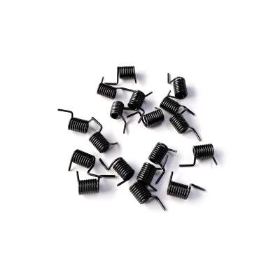 China Custom Helical Torsion Spring 0.5mm Carbon Steel Compact Size For Small Pop-up Plastic Cover for sale