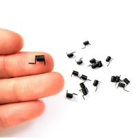 China Custom Helical Torsion Spring 0.5mm Carbon Steel Compact Size For Small Pop-up Plastic Cover for sale