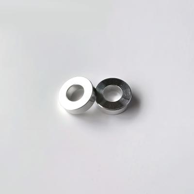 China Precision Machined Anodized Aluminum Flat Washer 14mm OD x 7mm ID x 4mm Thick for sale