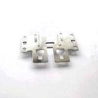 China Stainless Steel Stamped Bent Mounting Bracket with for Industrial Assembly and Installation for sale