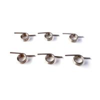 China Custom Helical Torsion Spring with Legs 304 Stainless Steel 3 Coils 1.2mm Wire Diameter for sale