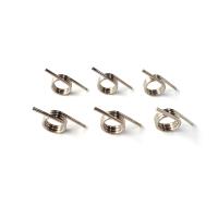 China Custom Helical Torsion Spring with Legs 304 Stainless Steel 3 Coils 1.2mm Wire Diameter for sale