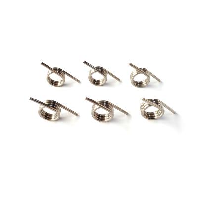 China Custom Helical Torsion Spring with Legs 304 Stainless Steel 3 Coils 1.2mm Wire Diameter for sale