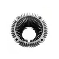China Custom Extruded Aluminum Sunflower Heatsink OEM Precision CNC Machined Heatsink for sale