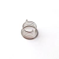 China Custom 304 Stainless Steel Touch Spring with Passivation, 0.6mm Wire Diameter, 22×22×16mm for sale