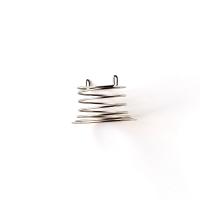 China Custom 304 Stainless Steel Touch Spring with Passivation, 0.6mm Wire Diameter, 22×22×16mm for sale
