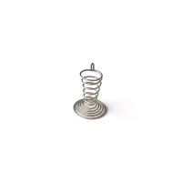 China Custom 316 Stainless Steel Capacitive Touch Spring for PCB Buttons, 12.5x12.5x16mm, 0.6mm Wire for sale