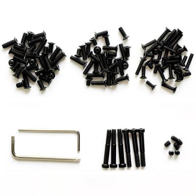 China 12.9 Grade Black Oxide Torx & Hex Screw Set for Red Dot Sight Mounts Red Dot Srew Kit for sale