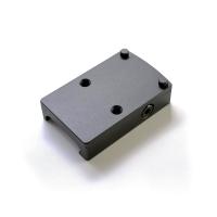 China Custom CNC Machined Low Profile RMR Rail Mount Compatible with RMR SRO 407C 507C 508T Optic Footprint Red Dots for sale