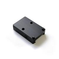 China Custom CNC Machined Low Profile RMR Rail Mount Compatible with RMR SRO 407C 507C 508T Optic Footprint Red Dots for sale