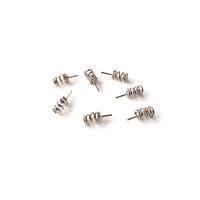 China Single Pin Touch Spring 304 Stainless Steel Nickel Plated Micro Capacitive Touch Spring 0.7mm Wire for Electronic Touch Control Components for sale