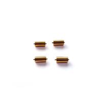 China Double End Locating Pin with Two Small Shaft Tips Precision Turning Brass Dowel Pin for Electronic & Instrument Equipment for sale