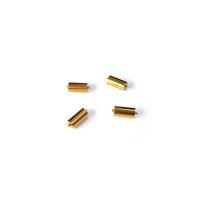 China Double End Locating Pin with Two Small Shaft Tips Precision Turning Brass Dowel Pin for Electronic & Instrument Equipment for sale
