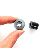 China Splined Bore Set Screw Locking Hub Black Anodized 6061-T6 Aluminum Stepper Motor Shaft Hub OEM Custom Bushing Manufacturer for sale