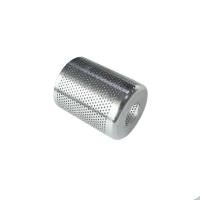 China Perforated Aluminum Hair Dryer Inlet Filter Cylinder Hair Blower Air Intake Filter Sleeve CNC Machined Filter Screen for sale