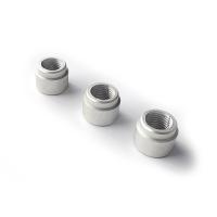 China 6061 Aluminum Slotted Step Threaded Insert CNC Machined Locking Thread Bushing Sleeve for sale