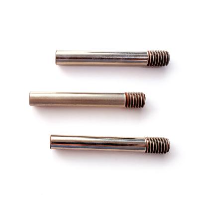 China 304 Stainless Steel Single End Thread Stud CNC Bright Polished Threaded Locating Dowel Pin for sale