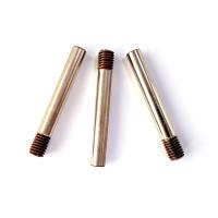 China 304 Stainless Steel Single End Thread Stud CNC Bright Polished Threaded Locating Dowel Pin for sale
