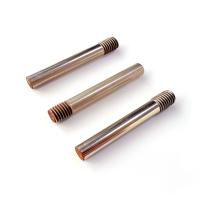 China 304 Stainless Steel Single End Thread Stud CNC Bright Polished Threaded Locating Dowel Pin for sale